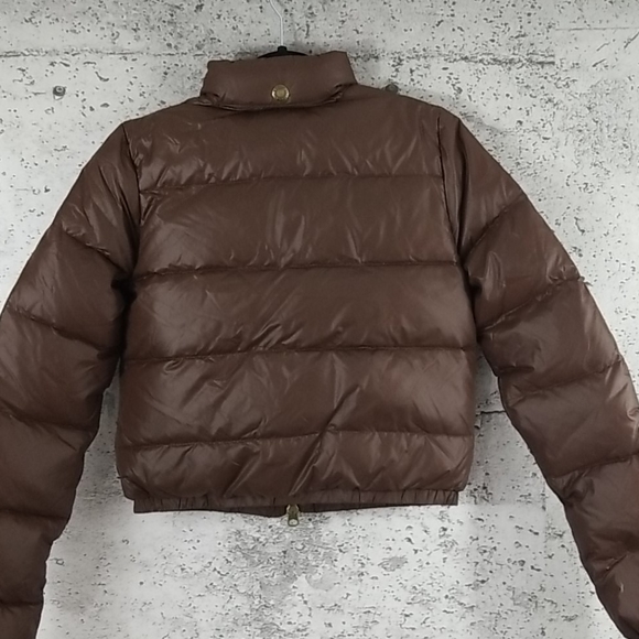 Abercrombie & Fitch | Jackets & Coats | Abercrombie Fitch Brown Down Puffer Coat | Poshmark